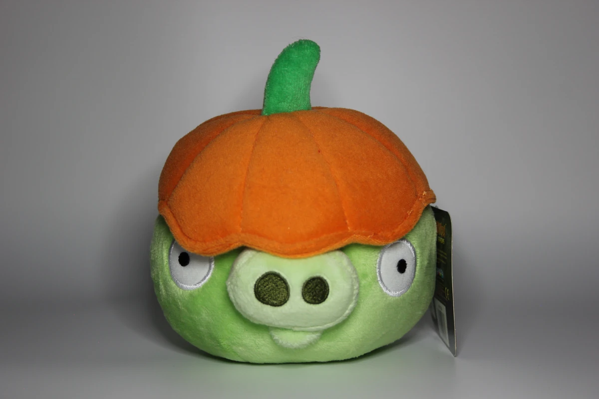 Pumpkin Hat Pig (Commonwealth Toys) | Angry Birds Plush Wiki | Fandom