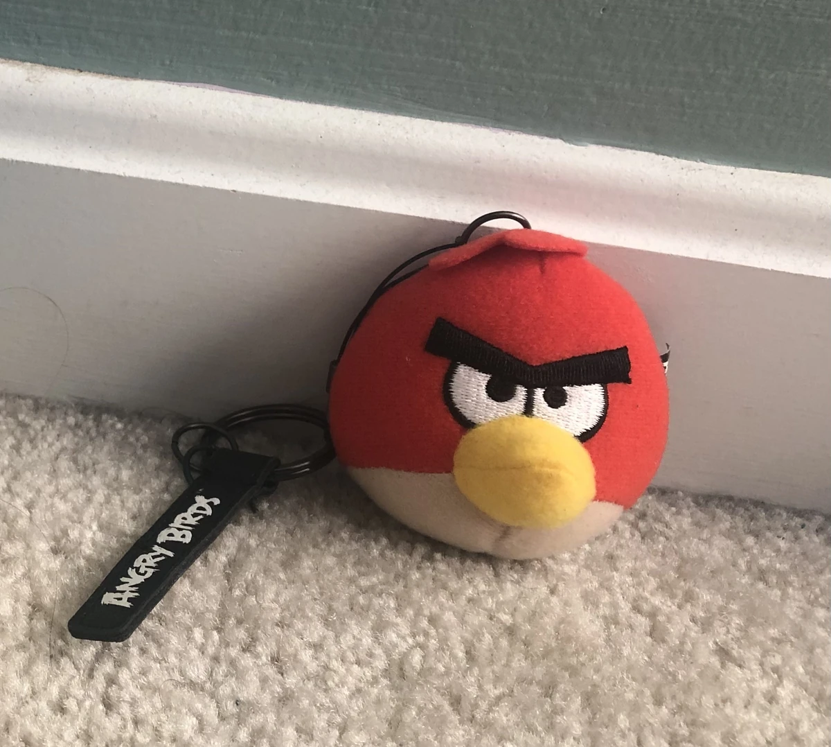 Two-Faced Red Keychain (Promotional Partners) | Angry Birds Plush Wiki ...