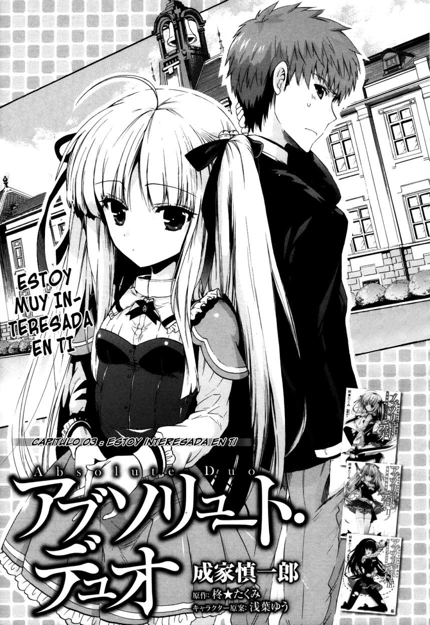 Capítulo 3 | Wiki Absolute Duo | Fandom