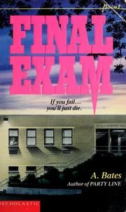 Final Exam (Bates) | Absolute Horror Wiki | Fandom