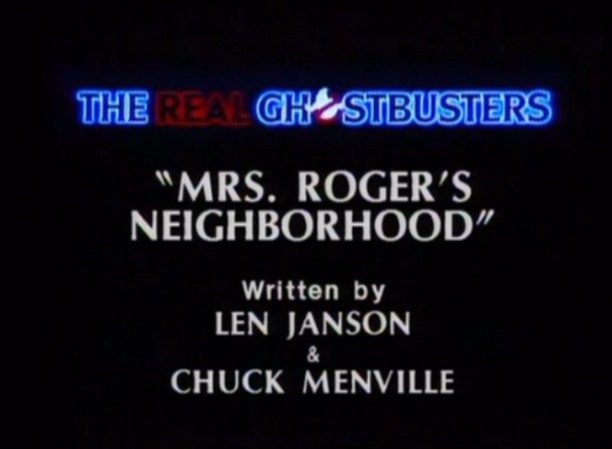Mrs. Roger's Neighborhood (The Real Ghostbusters) | Absolute Horror ...