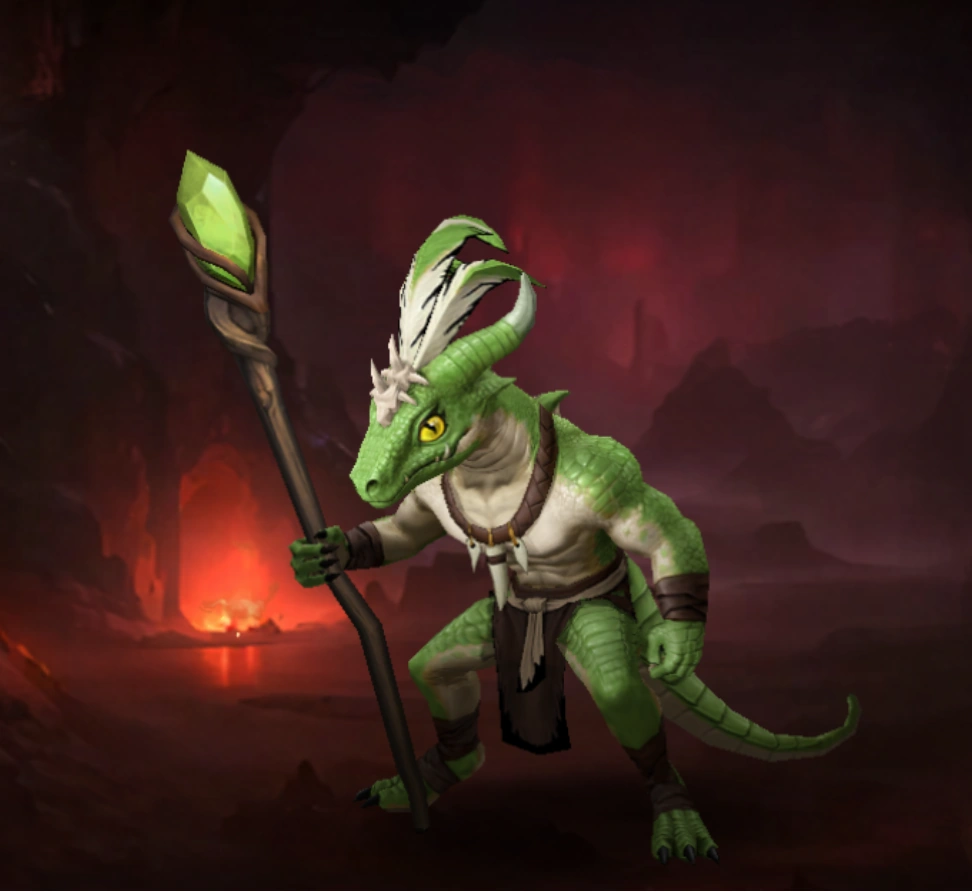 Drake Shaman | Abyssal Summoners: Dungeon Wiki | Fandom