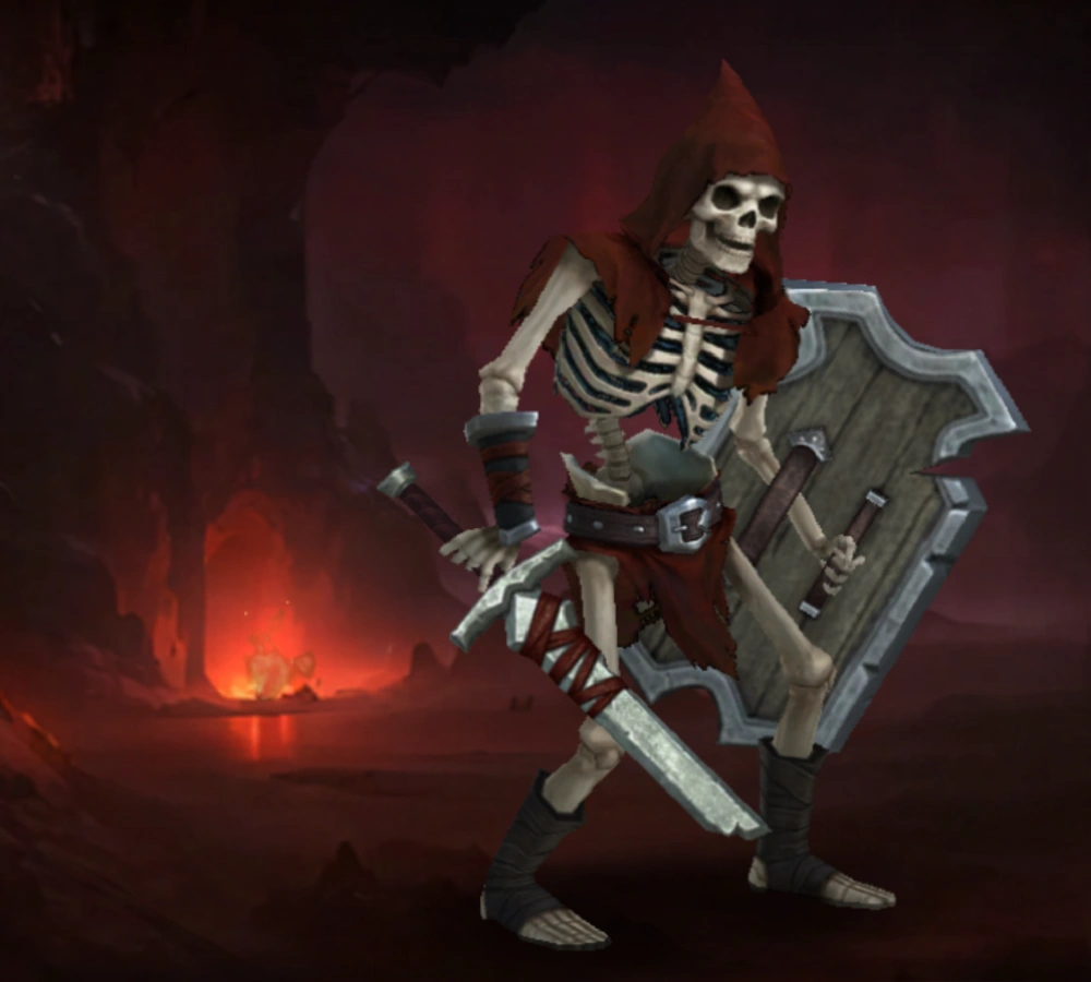 Shield Skeleton | Abyssal Summoners: Dungeon Wiki | Fandom
