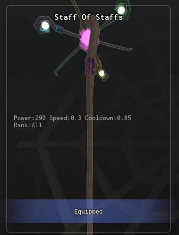 Staff of Staffs | Abyss Miner Wiki | Fandom