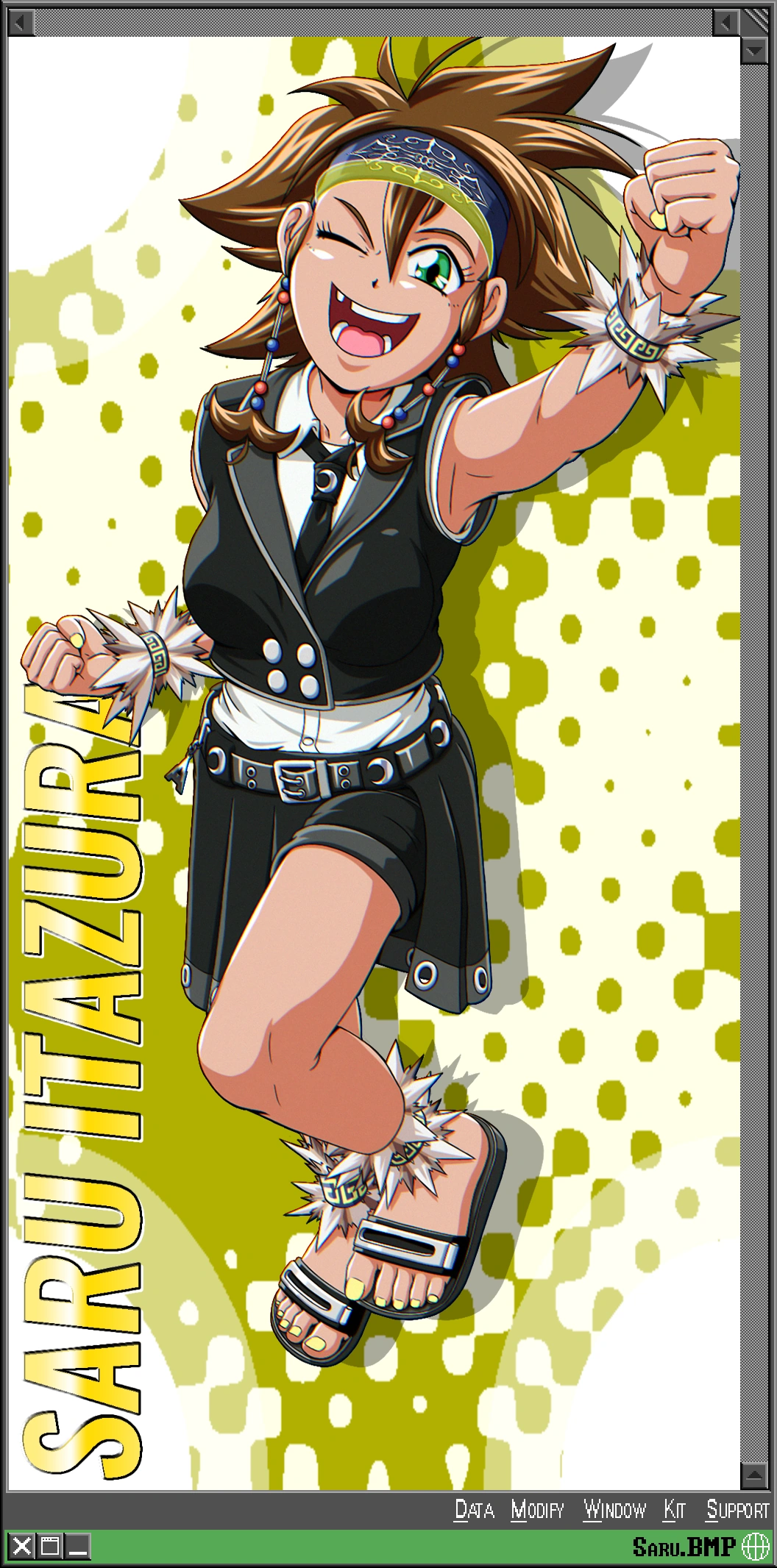 Saru Itazura | Abyzouverse Wiki | Fandom