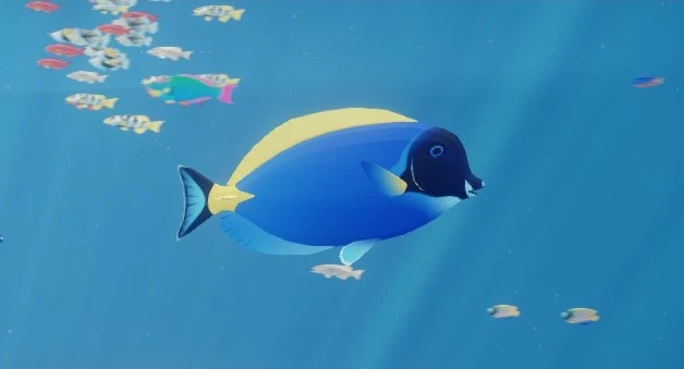 Powder Blue Tang - Abzu Wiki