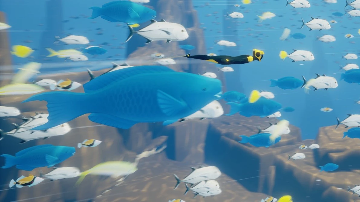 Blue Parrotfish - Abzu Wiki