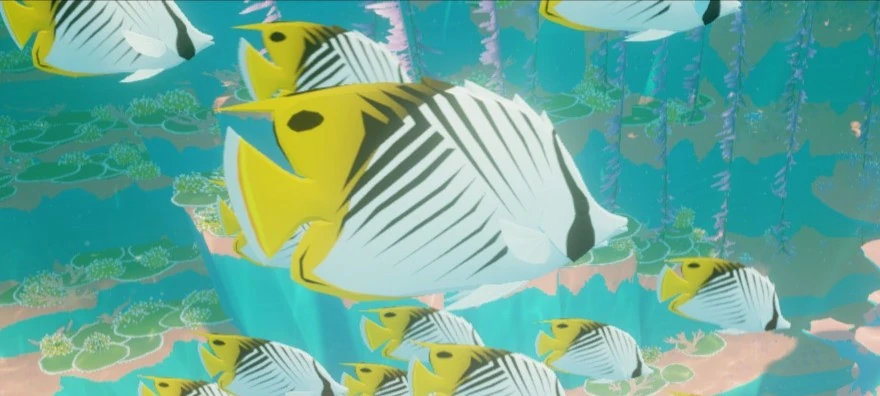 Threadfin Butterflyfish - Abzu Wiki