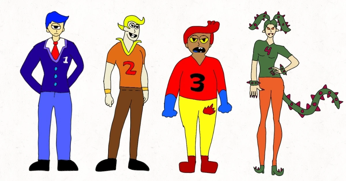 Number Lore 1-4 humanized (remodeled) | Fandom