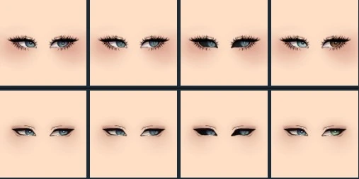 anyone else wished we had more types of eyes and lips that weren't just ...
