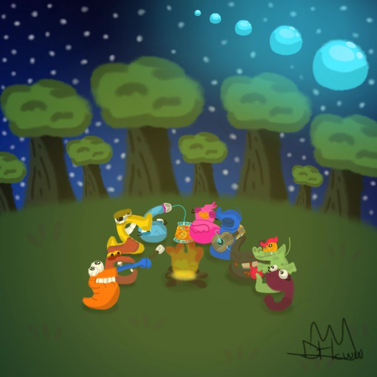 All the numbers in a summer camping🌌 | Fandom