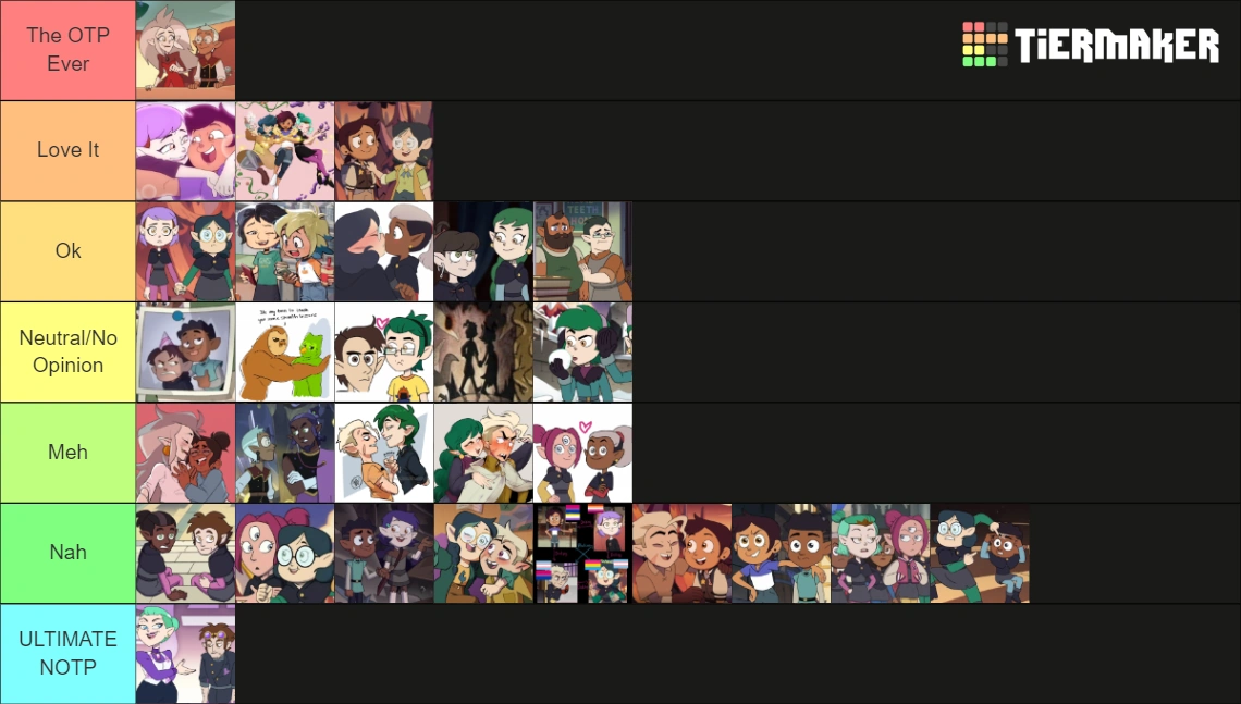 Updated ship tier list bc I'm bored | Fandom