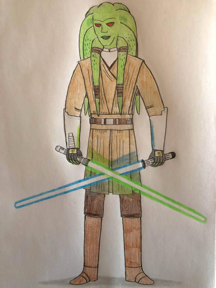 🎨 {TCW} My Drawing of High Jedi General Kit Fisto | Fandom