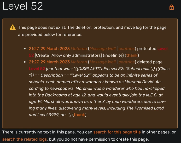 Why is Level 52 protected? | Fandom