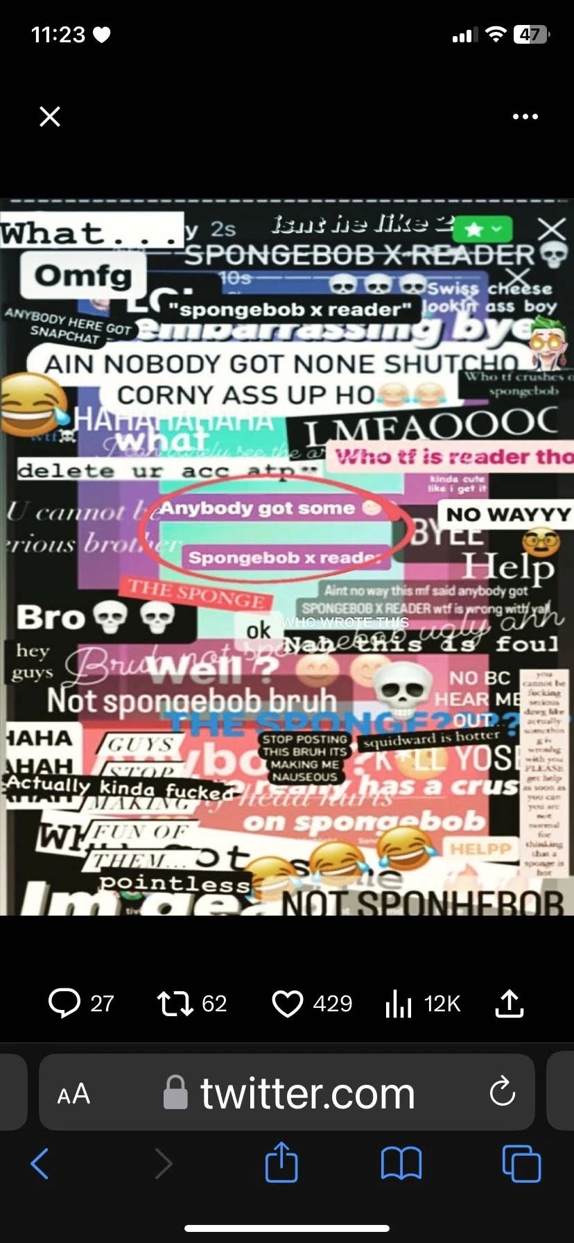 you CANNOT be serious bruh | Fandom