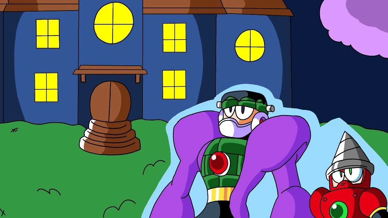 Robot Masters' spooky shenanigans - Megaman Sprite animation (Halloween ...