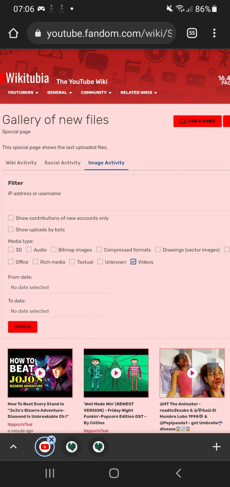 Added 3 more videos | Fandom