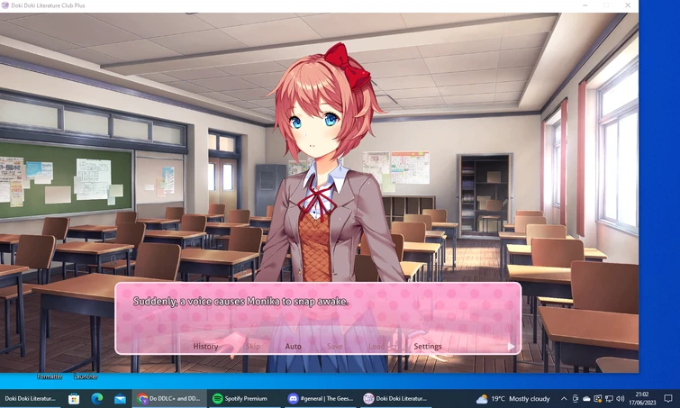 Do DDLC+ and DDLC Sayori have the same color hair | Fandom