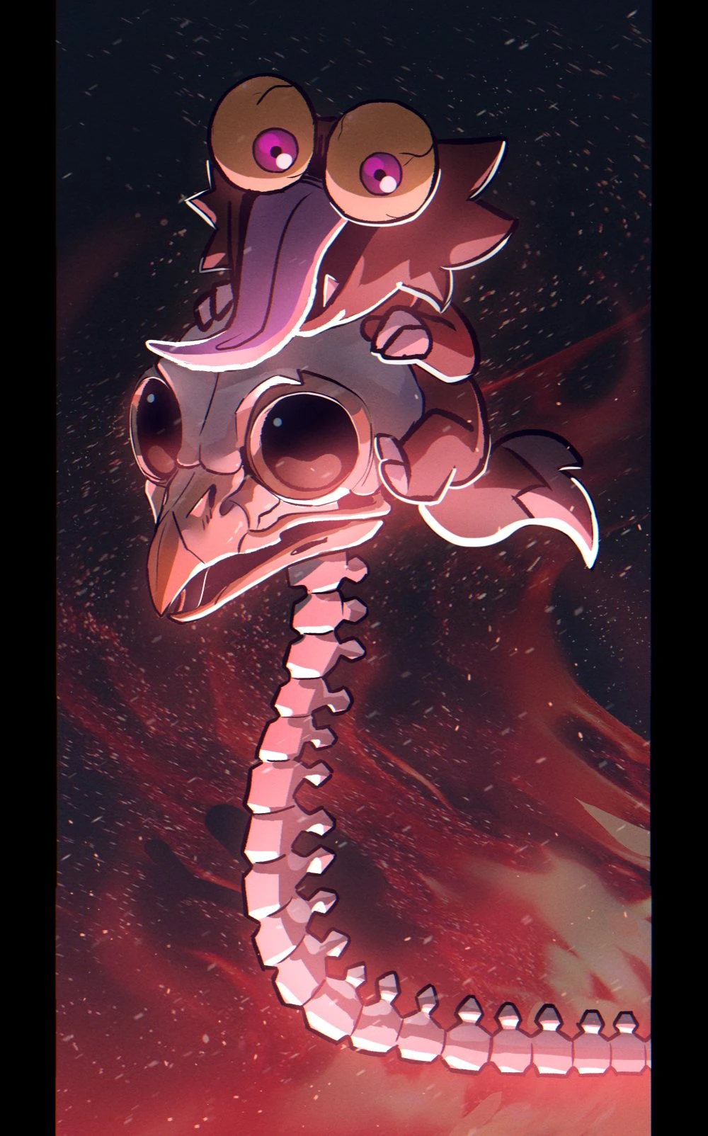 Skullless King and Skinless Hooty, a creepy combo. | Fandom