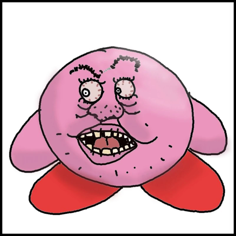 my cursed kirby drawings | Fandom