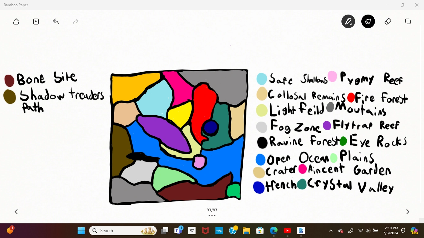 My subnautica map! | Fandom