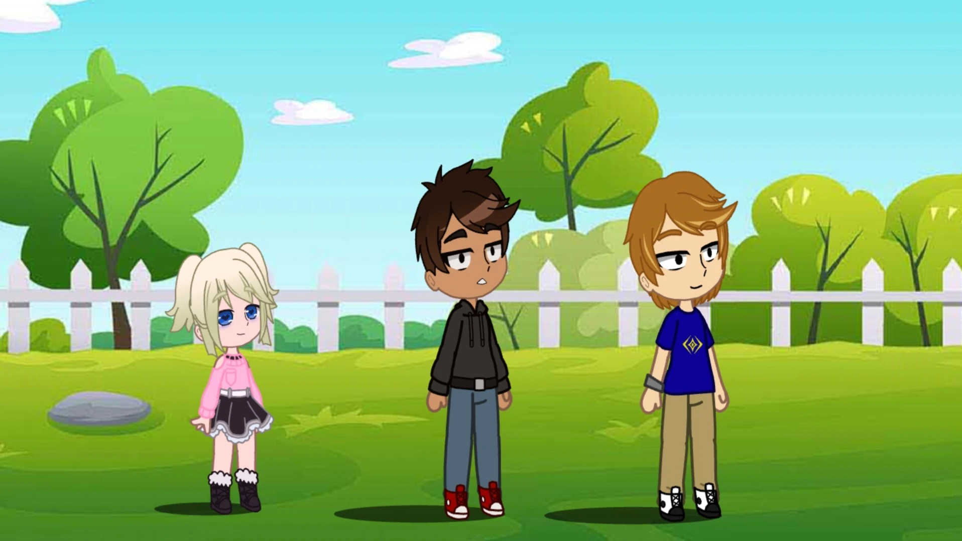 Emile, Axel and Chuck in Gacha Club | Fandom