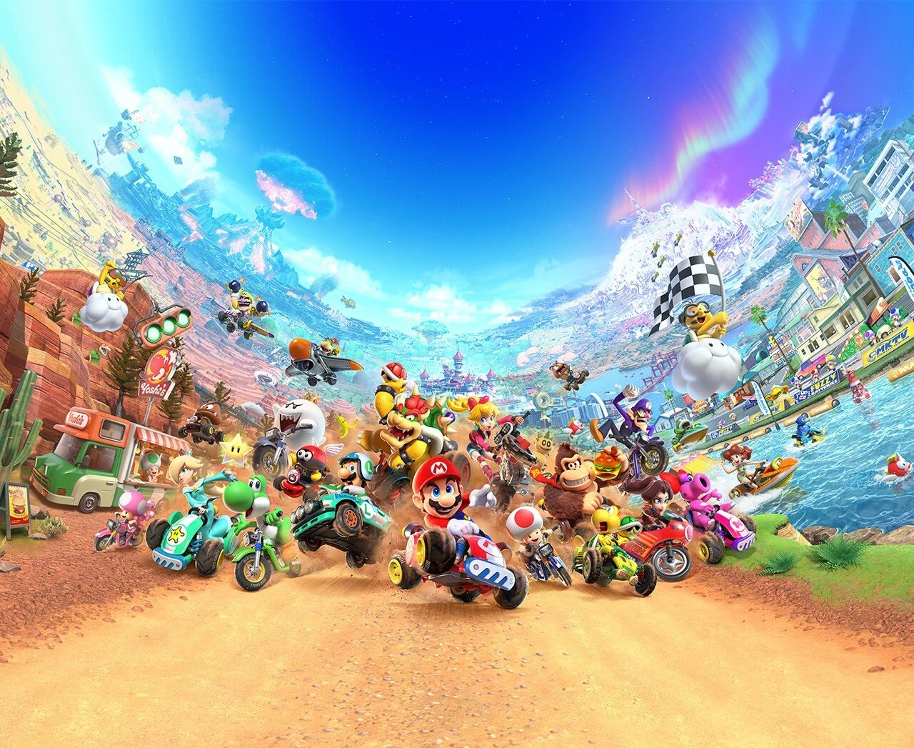 "deltarune today"? nah, "mario kart world tomorrow" | Fandom