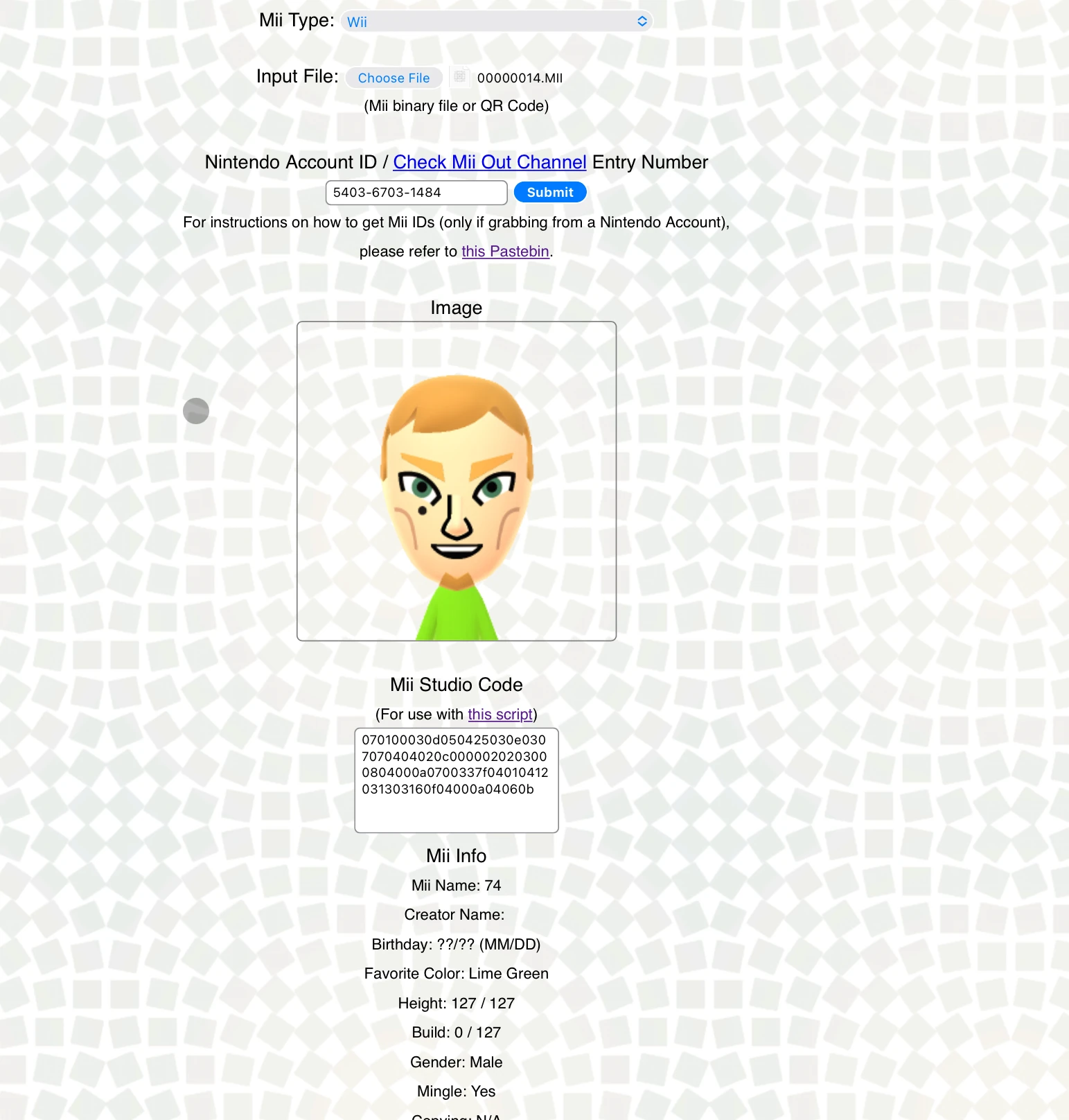 What shall we name this Mii? | Fandom