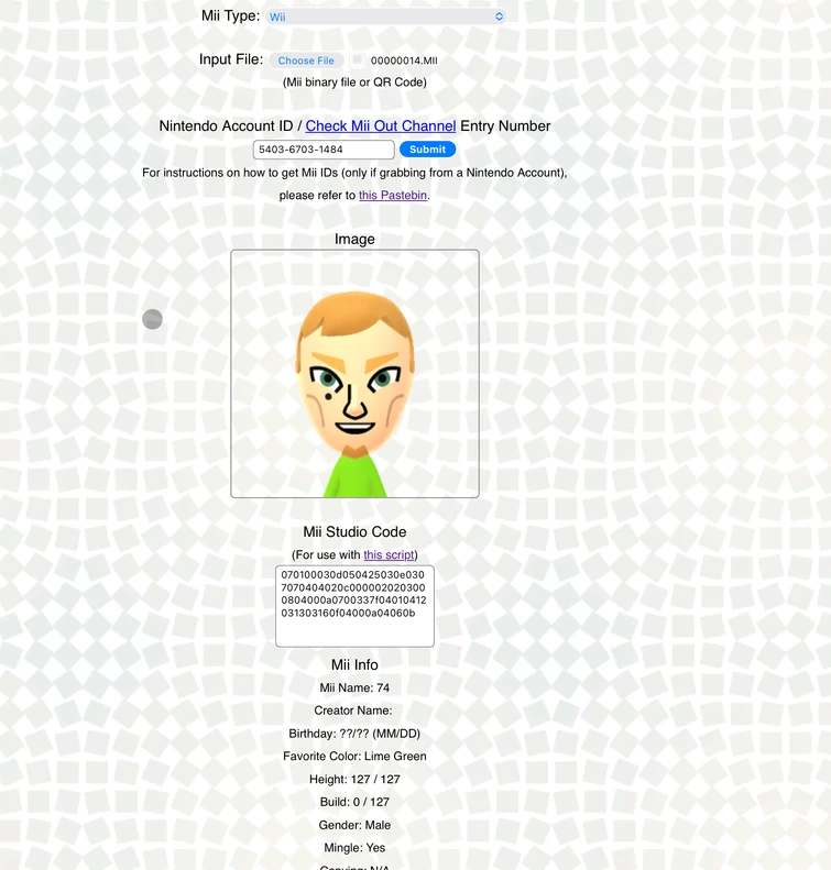 What shall we name this Mii? | Fandom