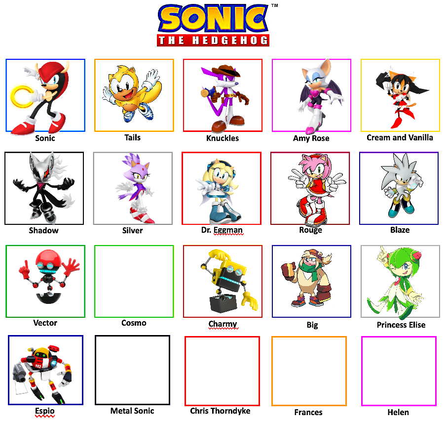 Sonic Role Swap Fandom