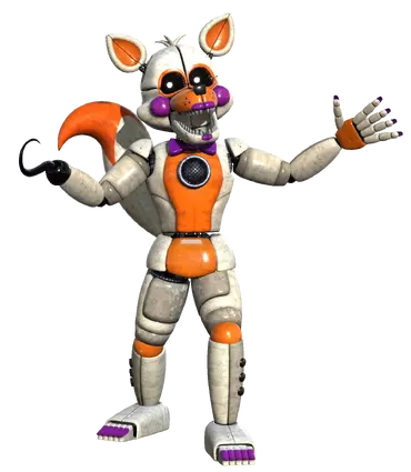 does lolbit look better with or without hook? | Fandom