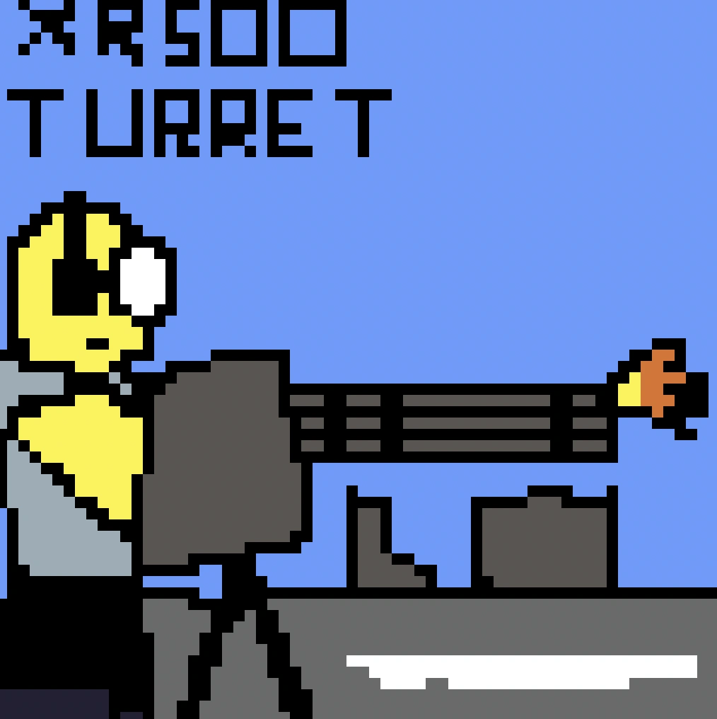 XR500 Turret Pixel Art! | Fandom