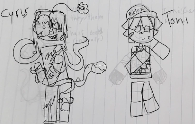 Finally gave Cyrus and Toni designs | Fandom