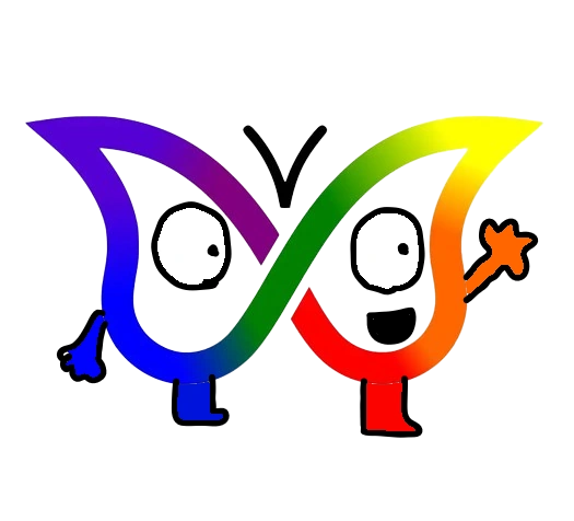 i made the adhd butterfly symbol into a algebralian! | Fandom