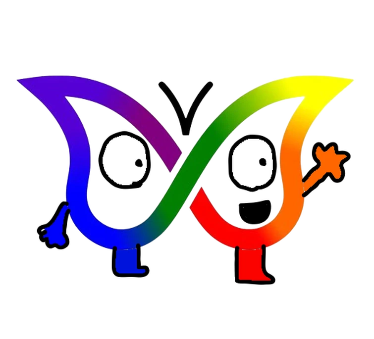 i made the adhd butterfly symbol into a algebralian! | Fandom