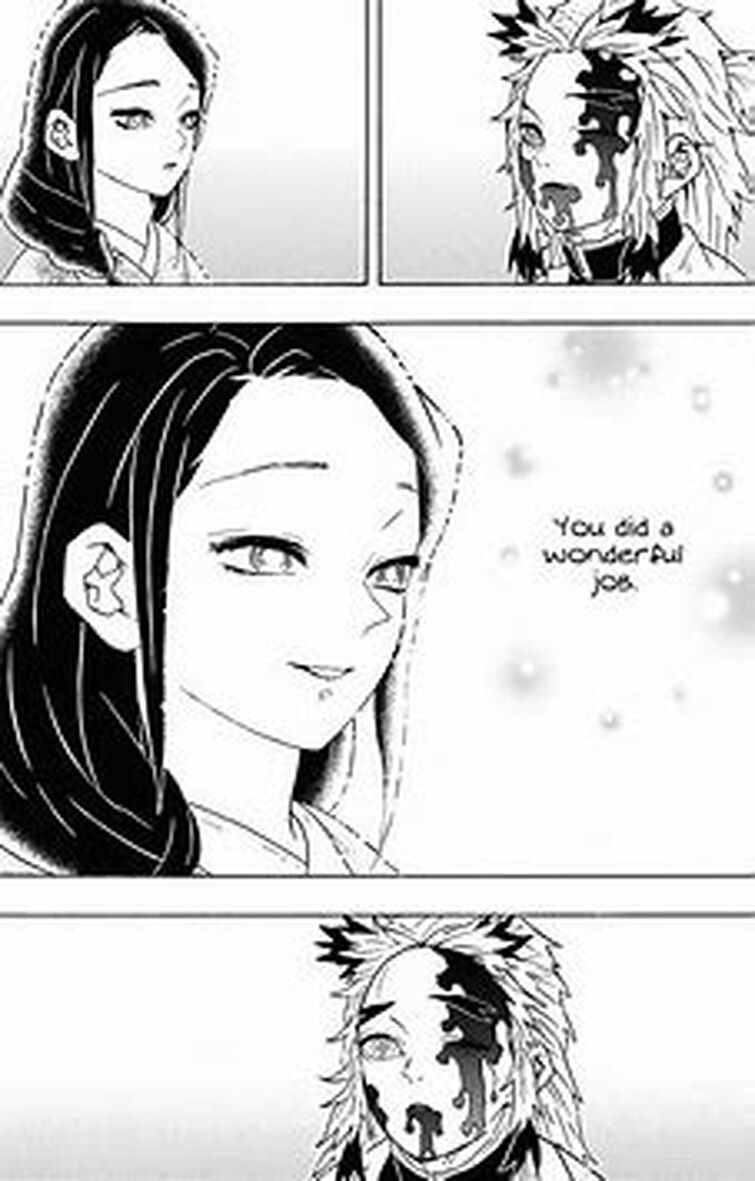 Most saddest panel in kny manga? | Fandom