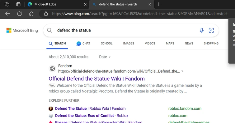 Discuss Everything About Official Defend the Statue Wiki | Fandom