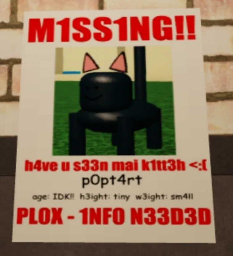 poptart wanted poster i mean missing poster udpated | Fandom