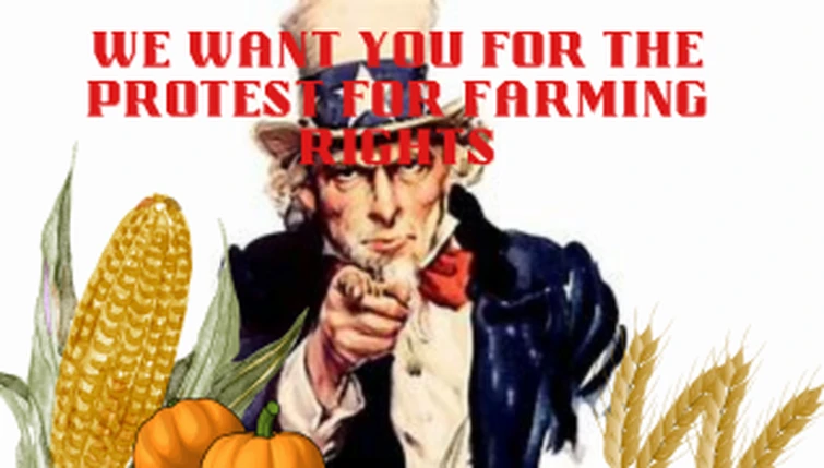 JOIN THE PROTEST FOR FARMING RIGHTS | Fandom