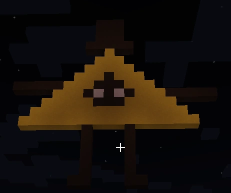BILL CIPHER MINECRAFT STATUE (i died 4+ times while making this) | Fandom