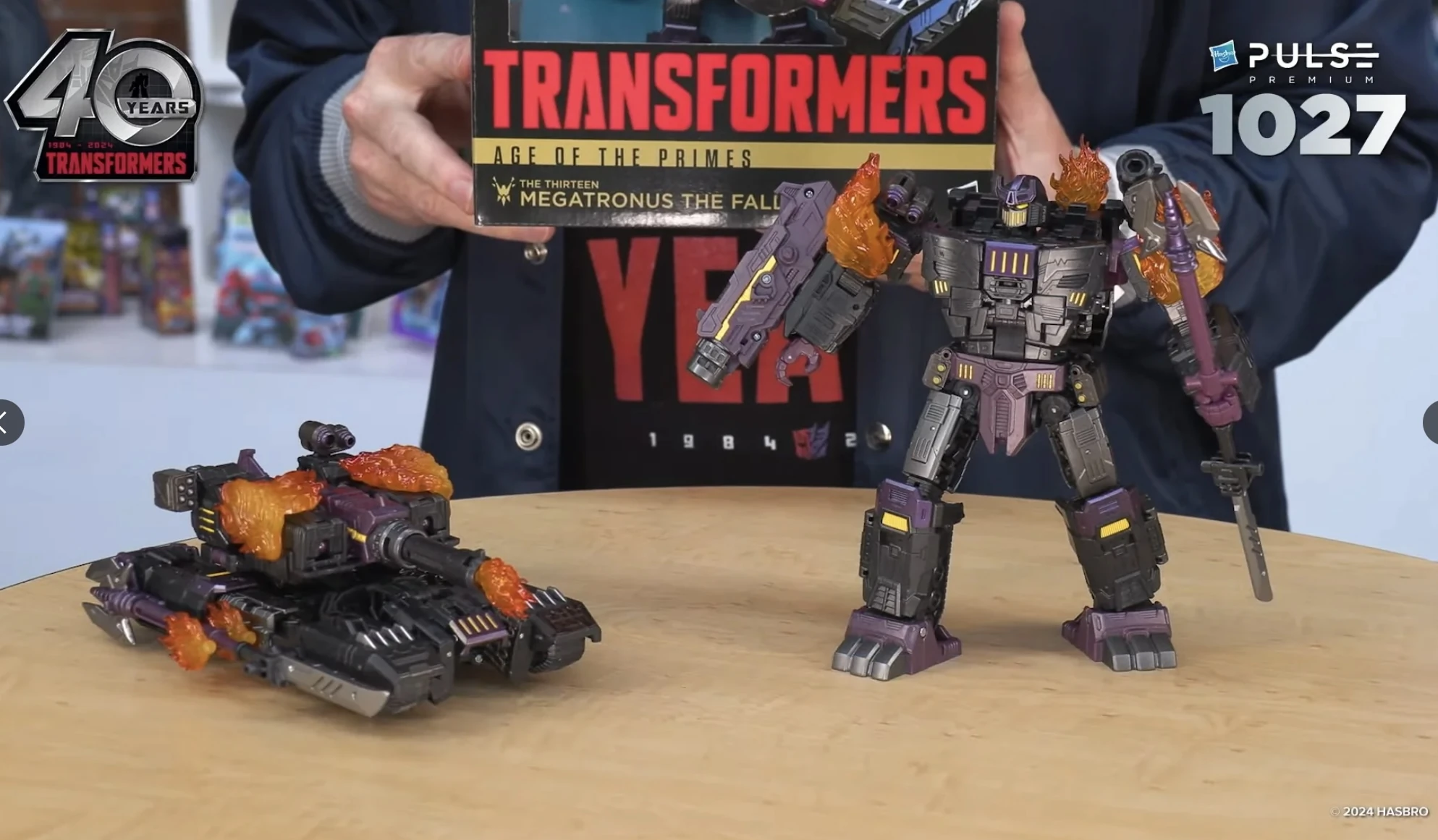1027 Hasbro Pulse (2024) SS 86 Devastator & AOTP Megatronus reveals ...