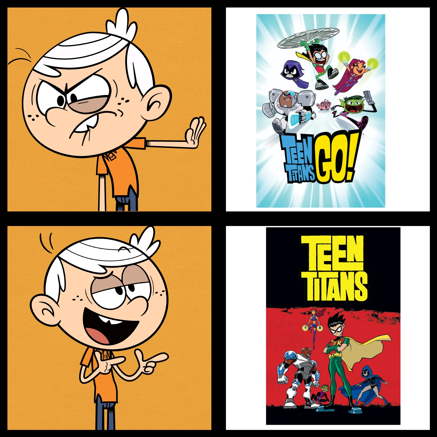 Lincoln Loud Hates Teen Titans Go! and Loves Teen Titans (2003) | Fandom