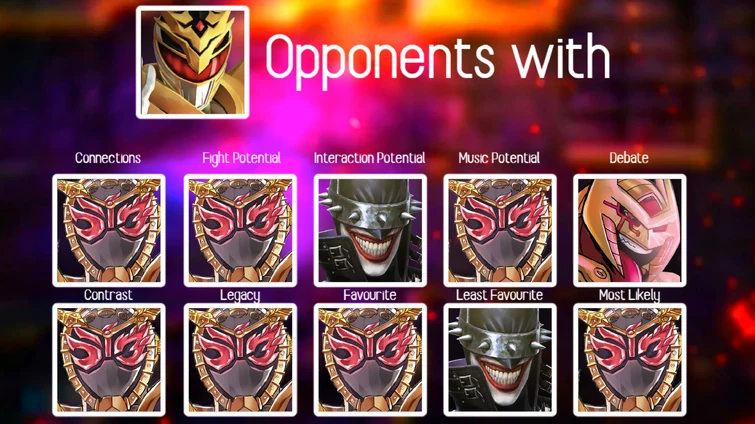 Character MU charts | Fandom