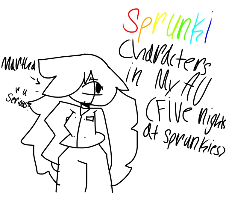 Rate my designs from my new AU (five nights at sprunkies) my fingers ...