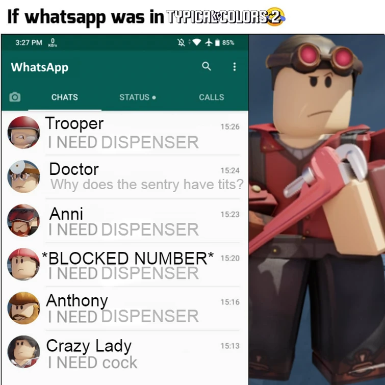 Whatsapp Update for TC2 | Fandom