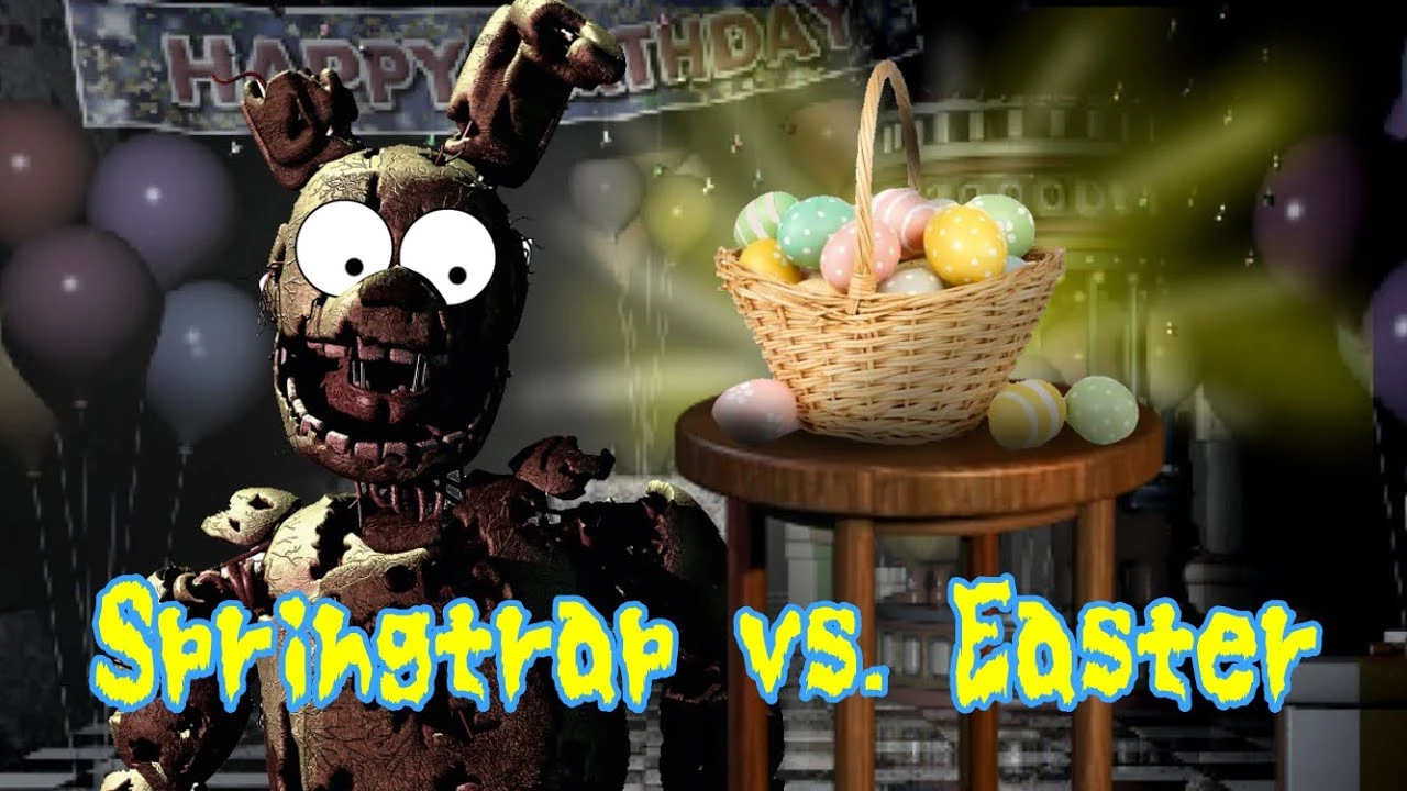 Let’s watch Springtrap struggle to understand Easter | Fandom