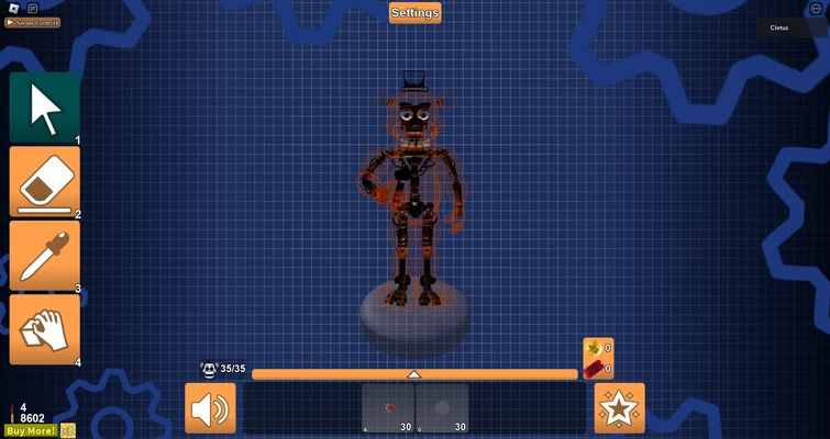 Day 1 of remaking fnaf 1 renders in TPRR's oc creator | Fandom