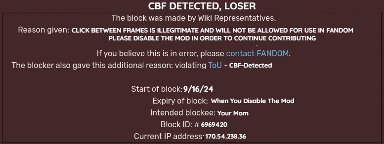 CBF-Detected-Loser! | Fandom