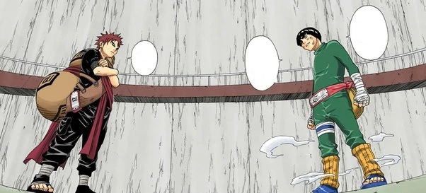 Récap : Rock Lee vs Gaara | Fandom