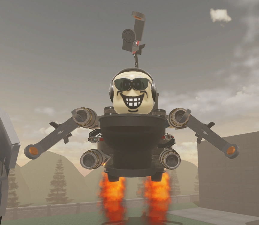 Astro Quad Laser Chief Scientist Toilet Mech | Fandom